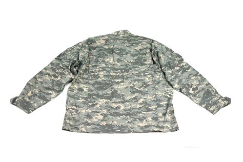 Us Army Acu Camo Coat Commercial Made 8 Ur8a