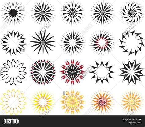 Sun Circular Design Vector And Photo Free Trial Bigstock