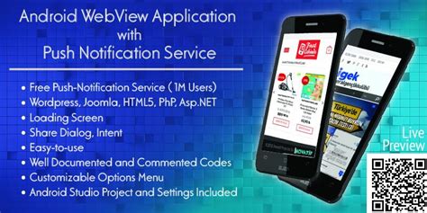 Android Webview Application Template By Techtasys Codester