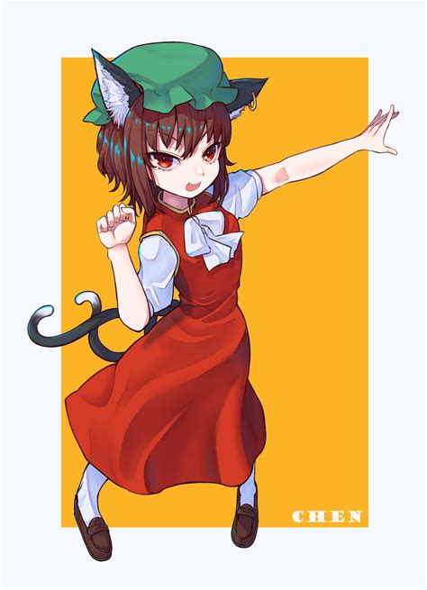 Chen Touhou Drawn By Toluda Danbooru Chen Touhou Drawn By Toluda Danbooru
