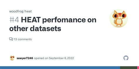 HEAT Perfomance On Other Datasets Issue Woodfrog Heat GitHub