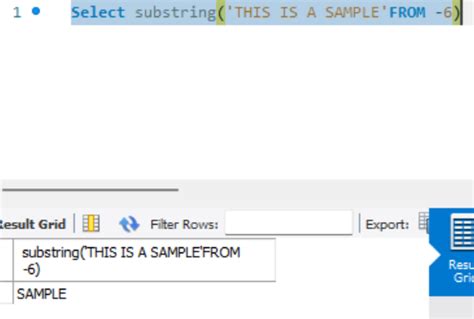 MySQL Substring Uses With Examples
