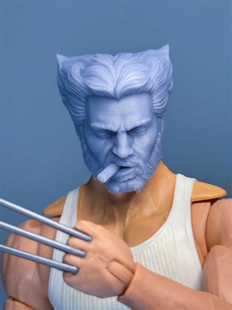 112 3d Printed Head Sculpt Mutant Canadian Hero Henry Cavill Dp3 V2 Etsy