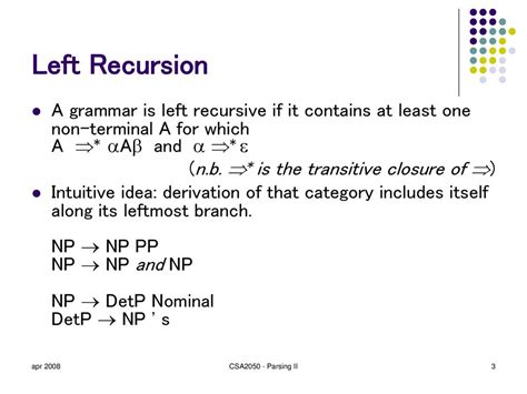csa2050 introduction to computational linguistics ppt download
