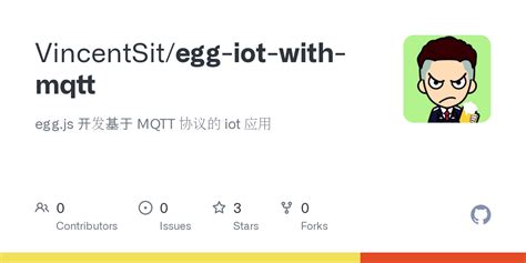 GitHub VincentSit egg iot with mqtt egg js 开发基于 MQTT 协议的 iot 应用