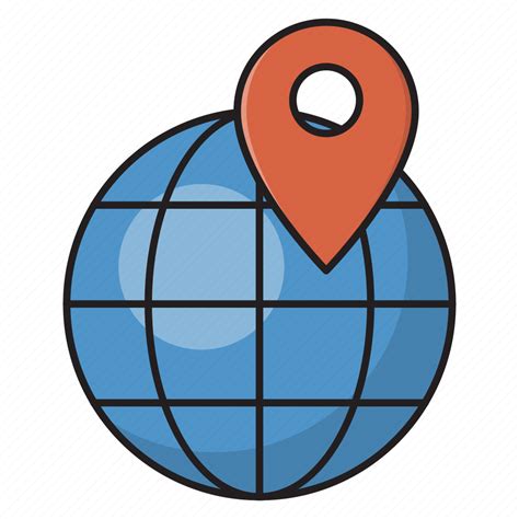 Online Map Global World Location Icon Download On Iconfinder