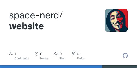 Github Space Nerdwebsite