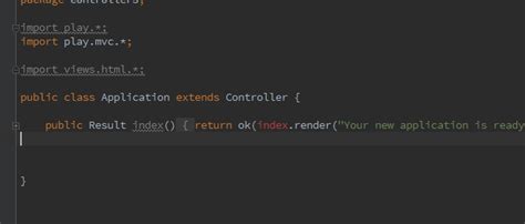 Java Intellij Doesnt Detect Play Syntax Stack Overflow