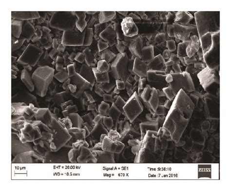 Surface Morphology Of The Carbonate Samples Before And After The Download Scientific Diagram