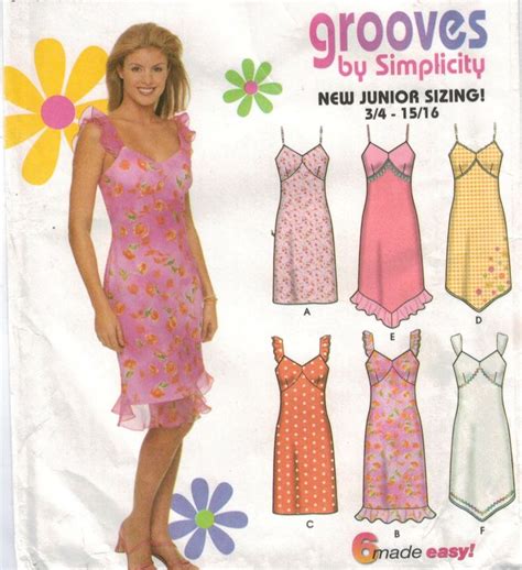 Lizzie Mcguire Sewing Patterns 13 Going On 30 Dress Pattern Slip
