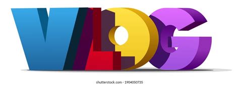Vlog Word Images Stock Photos Vectors Shutterstock