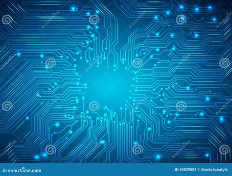 vector digital technologies abstract background stock vector