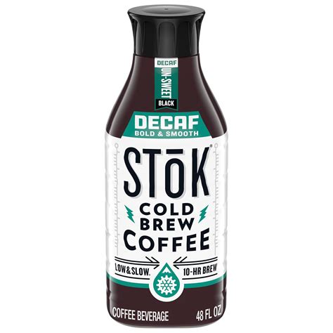 Stok Decaf Cold Brew Coffee Bold And Smooth Arabica Based