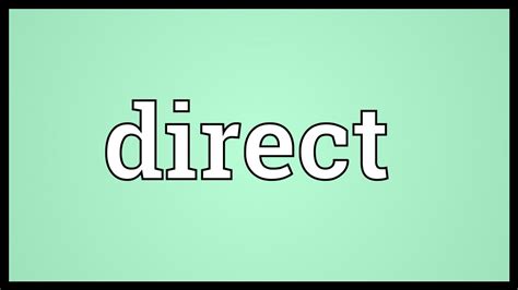 What Does Direct Connection Between Mean At Shirley Arrowood Blog