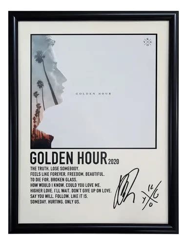 Poster Kygo Golden Hour Album Musica Firma 45x30 Meses Sin Interés