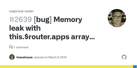 Bug Memory Leak With This Router Apps Array And Secondary Apps On Page Being Destroyed