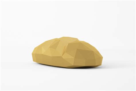 Bread Polygonal Sculpture Pdf Template Lacrafta