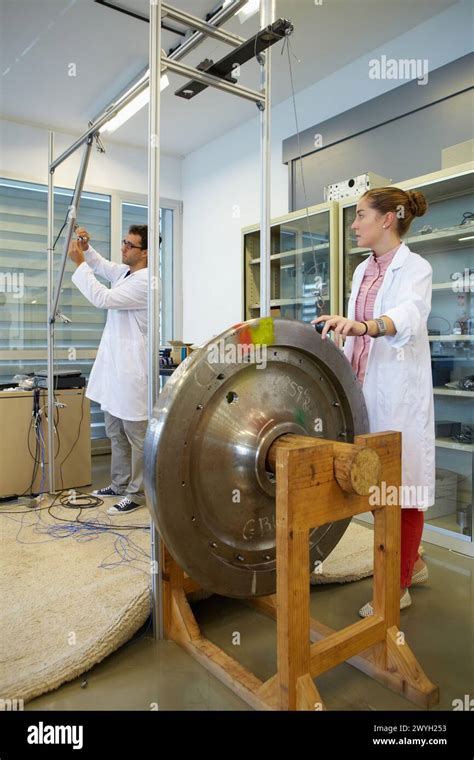 Acoustic Test Bench Railway Wheel Optimal Soundproofing Project On Railways Laboratory Of