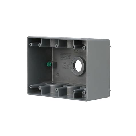 Raco 5390 0 3 Gang Weatherproof Box W7 34 Hubs Gordon Electric