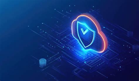 Secure Cloud Technology Premium Ai Generated Image