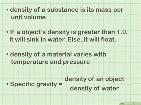 Density Of An Object