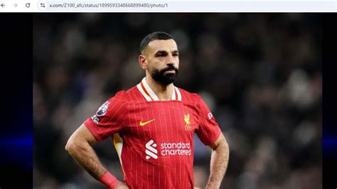 Foto Mohamed Salah Di Puncak Klasemen Sepatu Emas Eropa 2025 Haaland