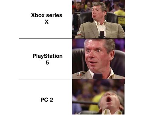 Vince Mcmahon Lachende Meme