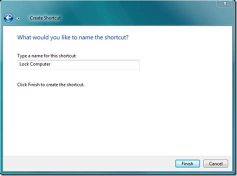 Lock Computer Create Shortcut Tutorials