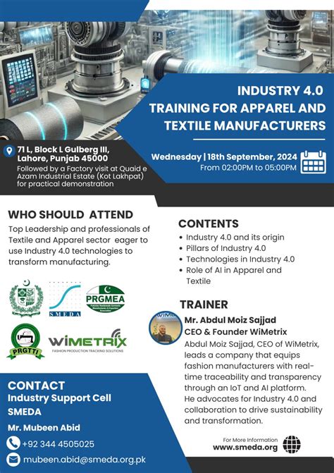 Smeda On Linkedin One Day Training Program On Industry 40 For
