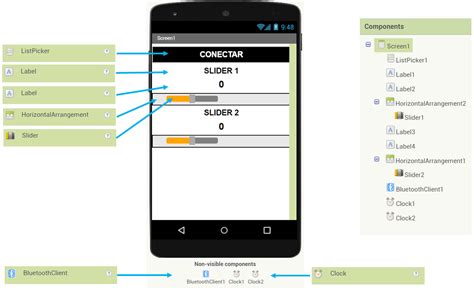 Bluetooth Hc 05 Y App Inventor Slider Pic C Compiler Microchipotle