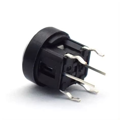 Best Single And Two Color Lights Blue Red Push Button Tact Tactile Switch With Light Led