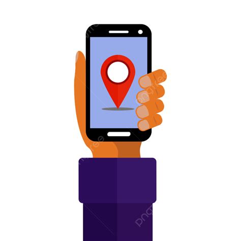 Hand Holding Smartphone Vector Art Png Hand Holding Smartphone Vector