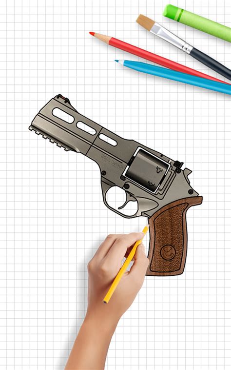 How To Draw Weapons Step By Step Drawing Lessons Voor Android Download