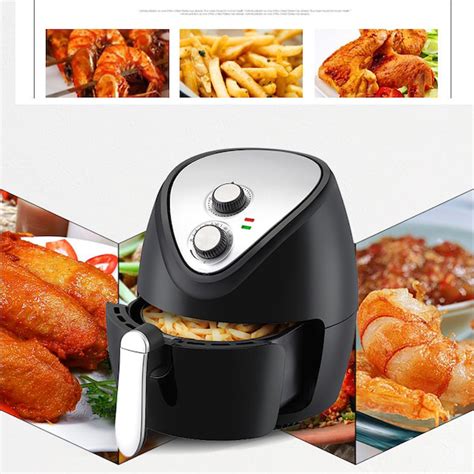 Еър Фрайър Уред за Готвене с Горещ Въздух без Мазнина Electrics Bg