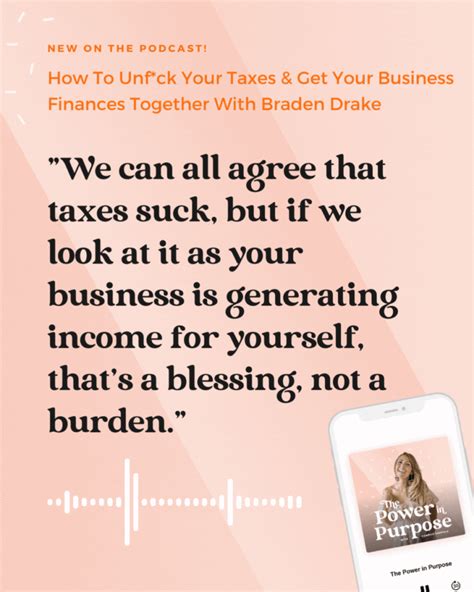 Braden Drake On How To Fix Your Taxes Finances