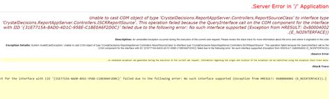 Mvc Crystal Report Viewer Working Good With Localhost Iis