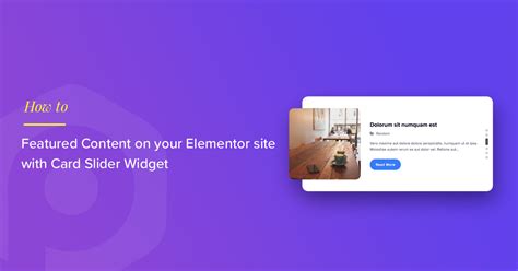 how to create featured blog post slider on wordpress website with elementor