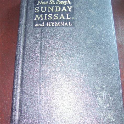 Accents New St Joseph Sunday Missal And Hymnal New Revise Poshmark