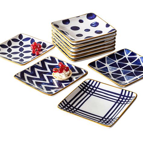 10 Pack Tapas Plates