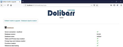 Dolibarr 12 Php 747 Mysql 8020 Iis 10 Installing My Dolibarr Dolibarr International