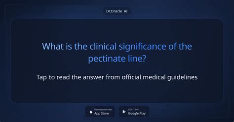 What Is The Clinical Significance Of The Pectinate Line