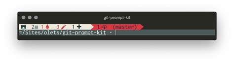 Recipes Git Prompt Kit