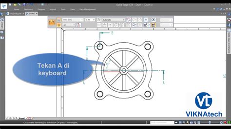 how to use smart dimension in solid edge youtube