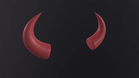 Devil Horn Model Turbosquid 2112006