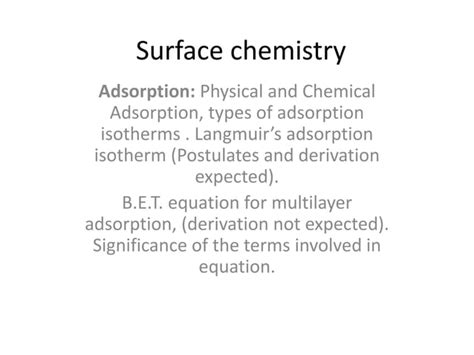 Surface Chemistrypptx