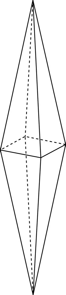 Rectangular Bipyramid Clipart Etc