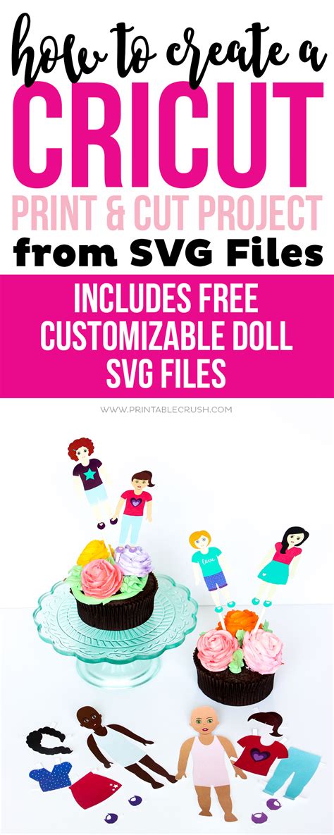 How To Create A Cricut Print Cut Project From SVG Files Printable Crush