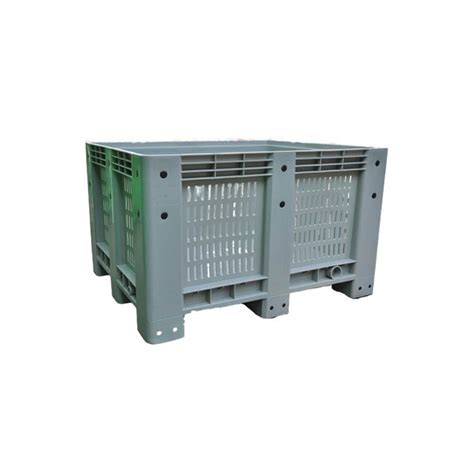China Stackable Grid Plastic Bulk Container Manufacturer Suppliers Factory Wholesale Price
