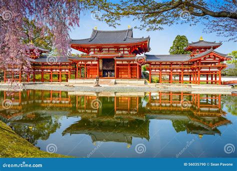 Templo De Byodoin En Primavera Foto De Archivo Imagen De Kyoto Asia