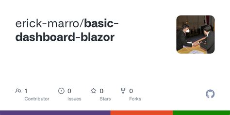 github erick marro basic dashboard blazor